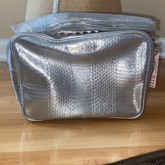 Victoria's Secret | Bags | Silver Victoria Secret Purse | Poshmark